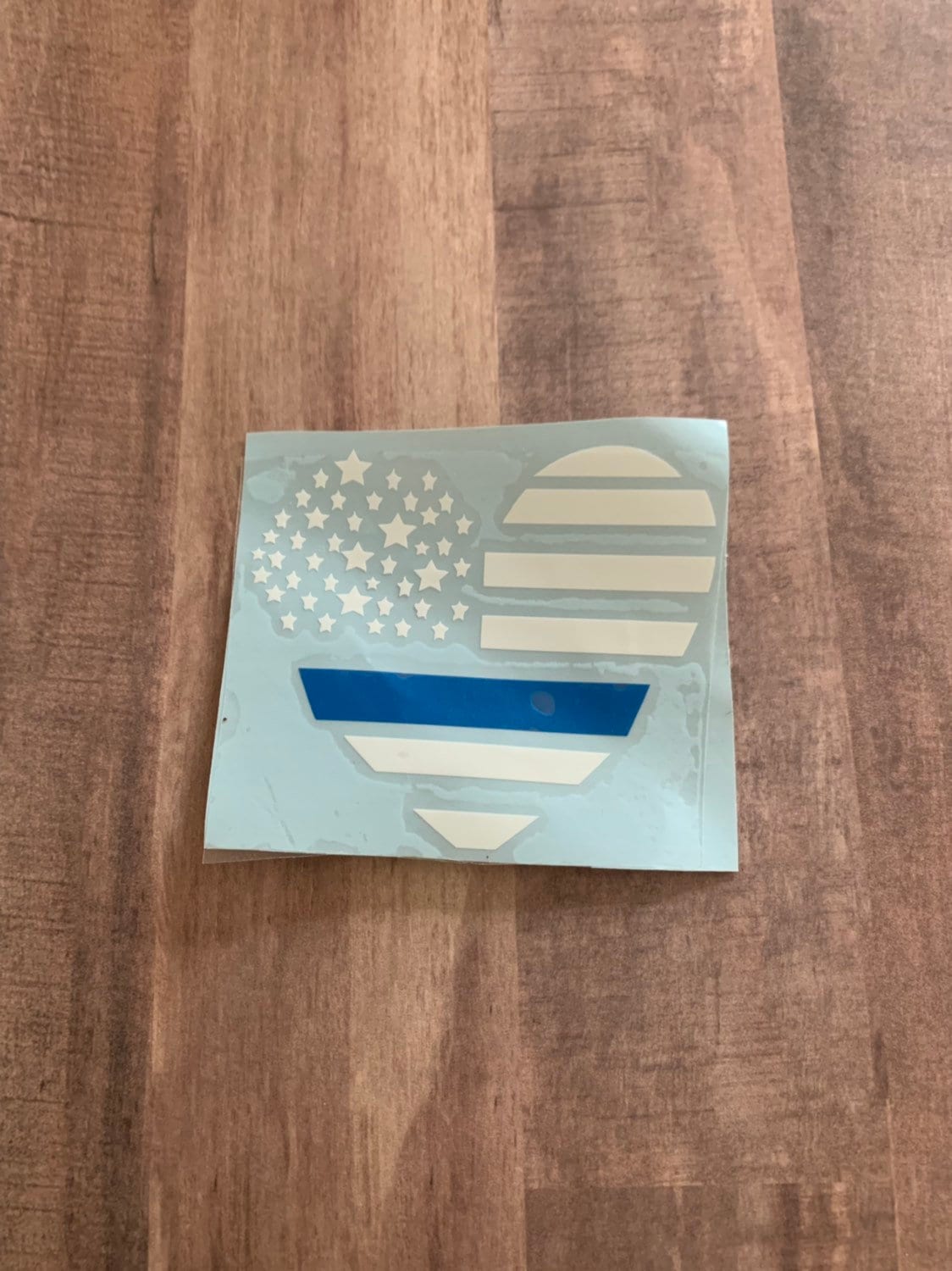 Thin Blue Line Decals Can Be Custom With Badge Number I Am | Etsy