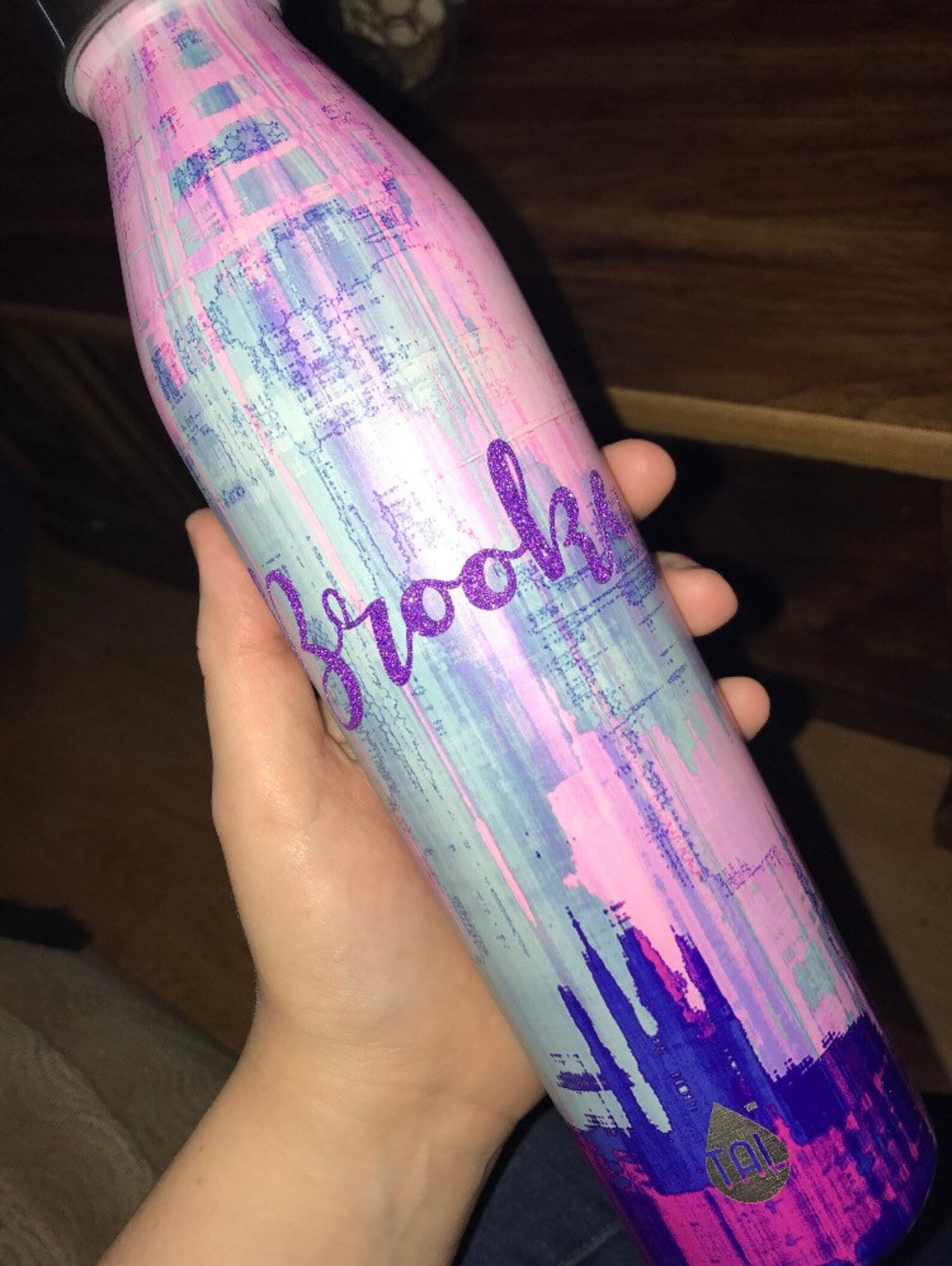 Glitter Name Decal Sparkly Name Personalized Name Decal | Etsy