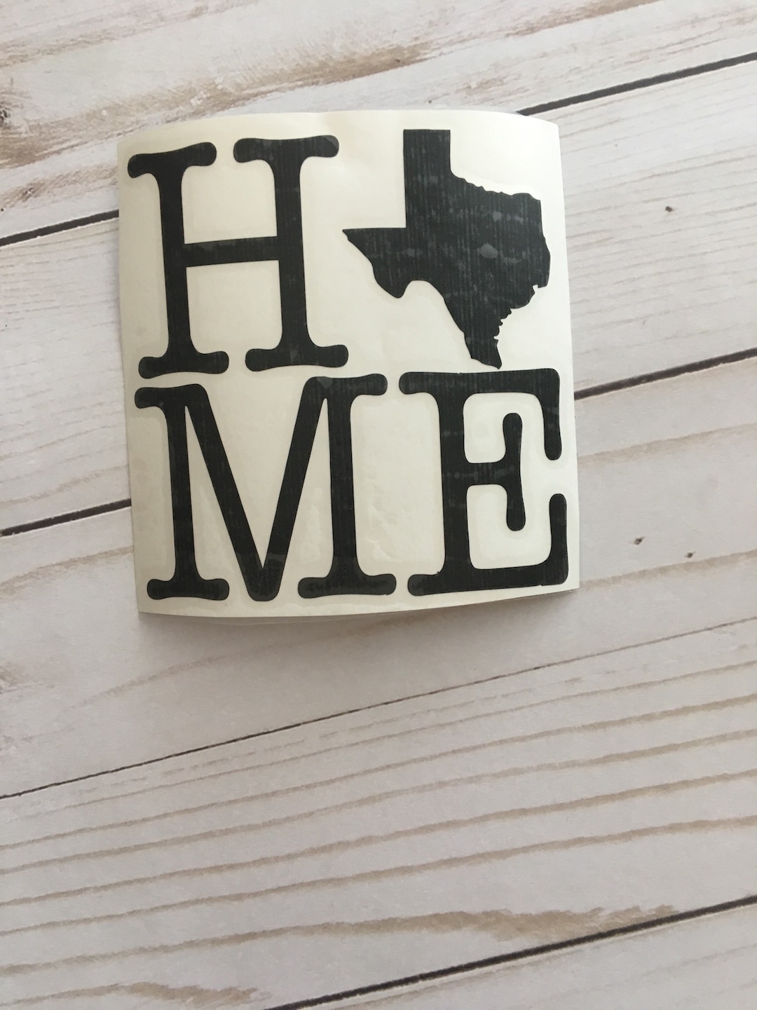 Home State Decals, Pick Your State, Custom Decal With State Outline ...
