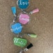 Personalized Acrylic Keychain With Colorful Tassel, Personalized Gifts ...