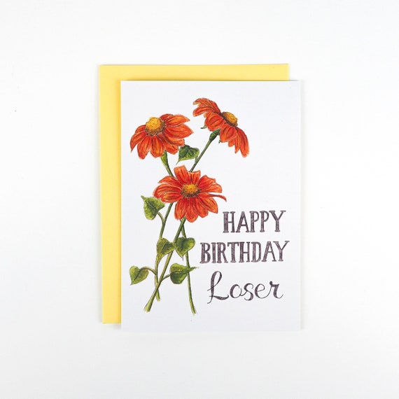 Funny Birthday Card Friend Birthday Card Cheeky Greeting Card | Etsy