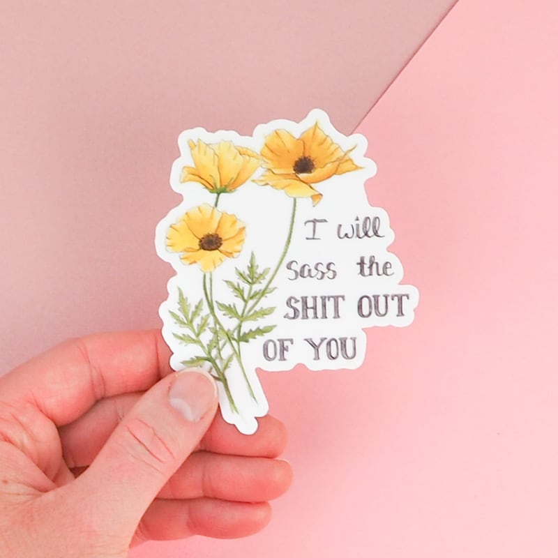 Sassy Stickers - Etsy
