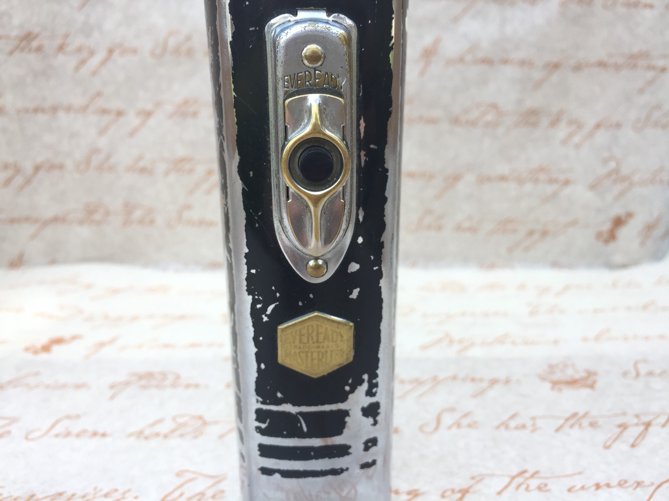 Vintage Art Deco Eveready Masterlite Flashlight | Etsy