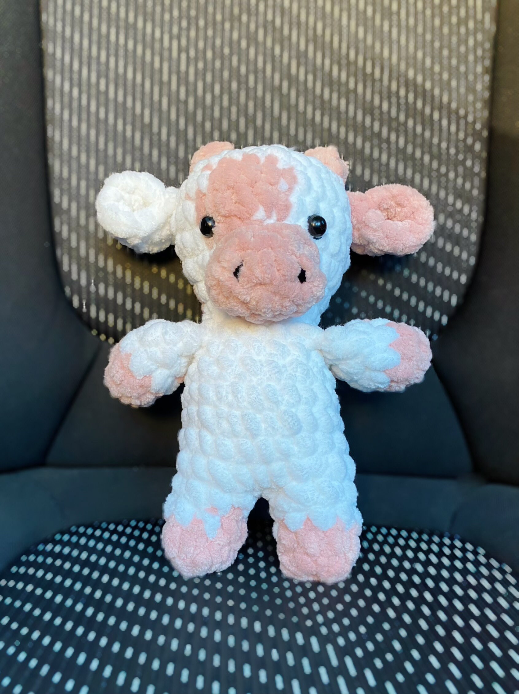 Crochet Small Cow Plushie PATTERN - Etsy