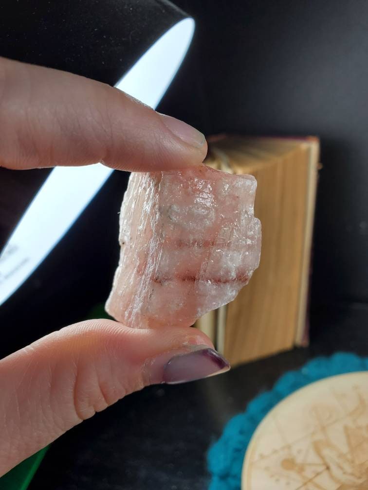 2 Strawberry Red Calcite Crystals Red Calcite Raw Crystal | Etsy