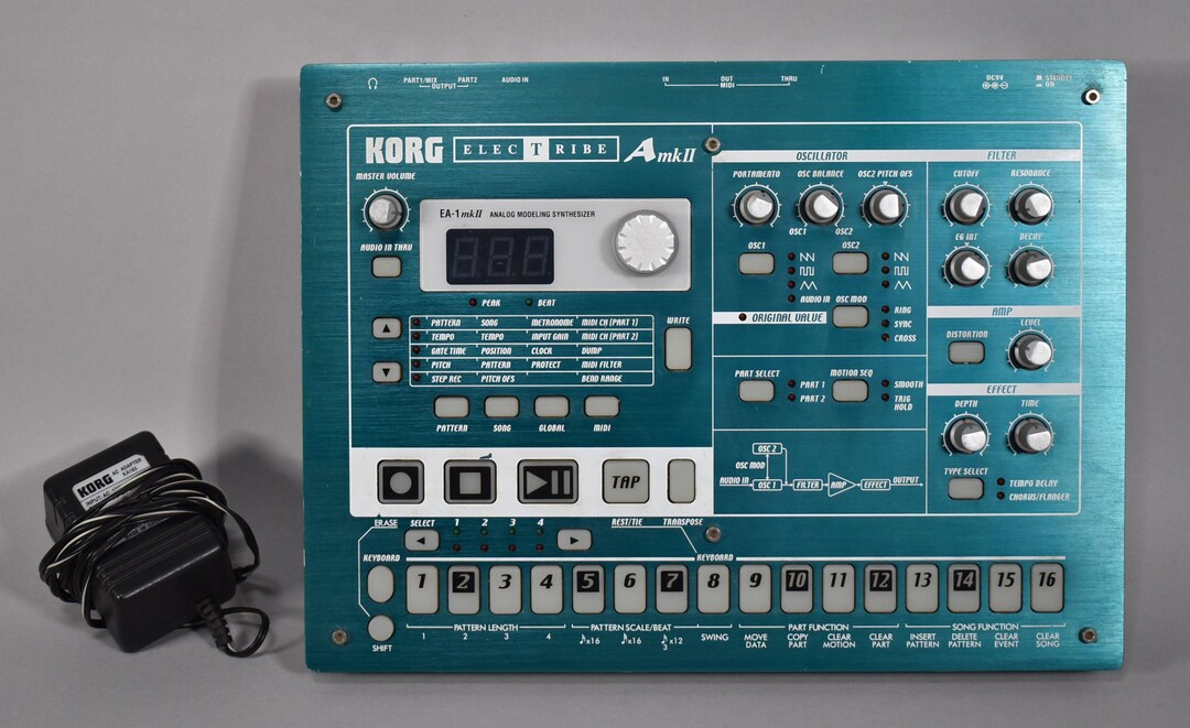 Korg Electribe-a Mkii Analog Modeling Synthesizer W/psu - Etsy