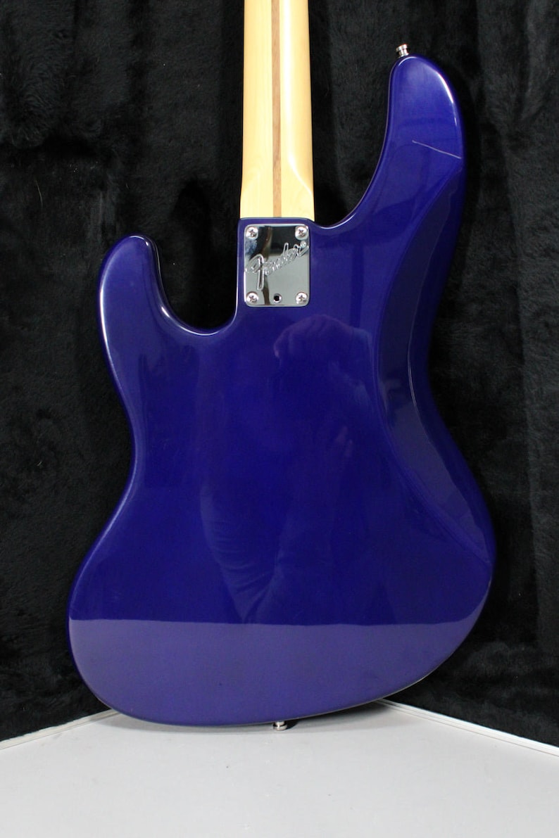 1992 Fender Jazz Bass Midnight Blue W/ohsc - Etsy