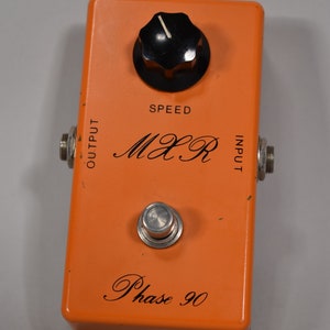1975 MXR MX-101 Phase 90 Script Logo Phaser Effects Pedal - Etsy