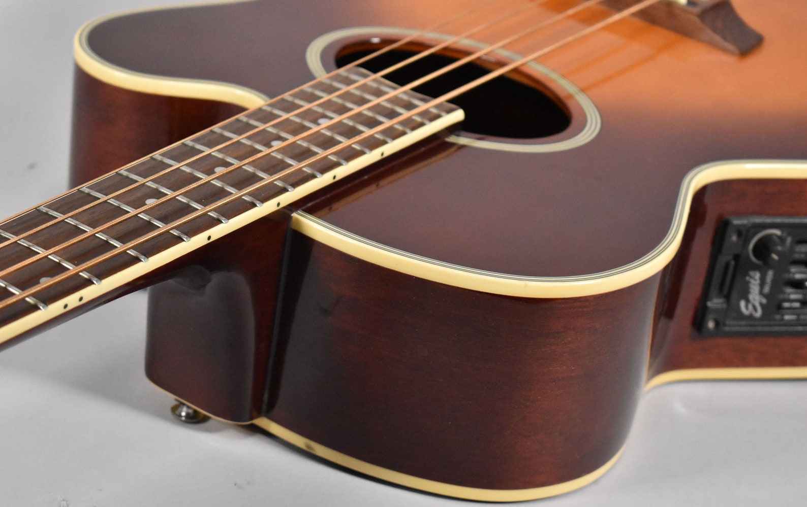 Washburn AB-32 Sunburst Finish Acoustic Electric Bass Guitar W/ohsc - Etsy