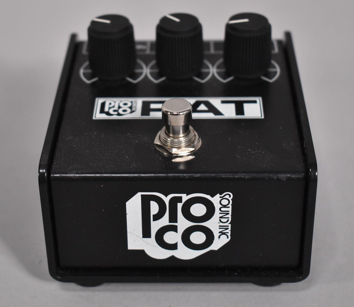 Proco Rat Distortion Small Box White Face Reissue LTD LM308N W/box - Etsy