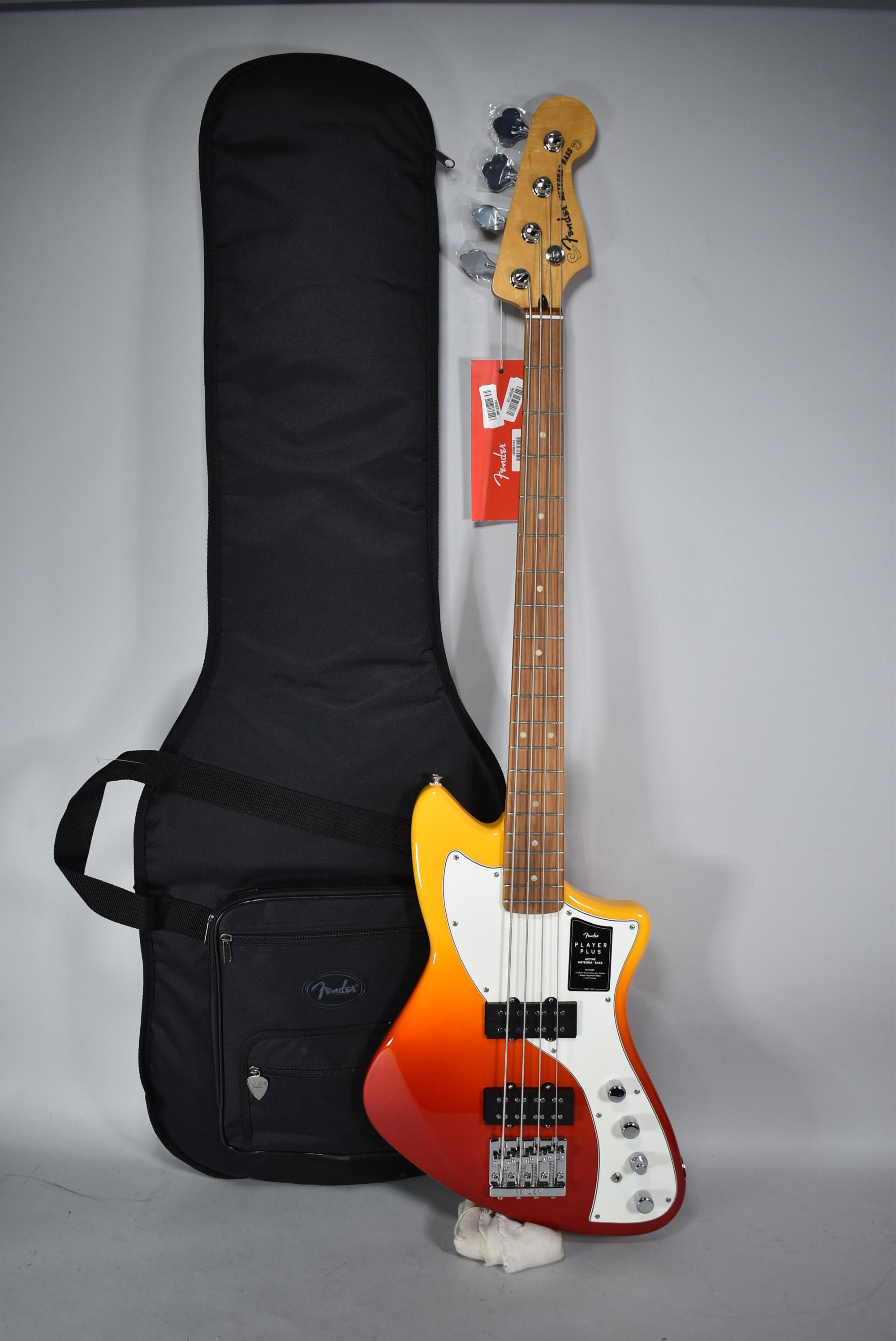 2021 Fender Player Plus Active Meteora Tequila Sunrise Bass Guitar W ...
