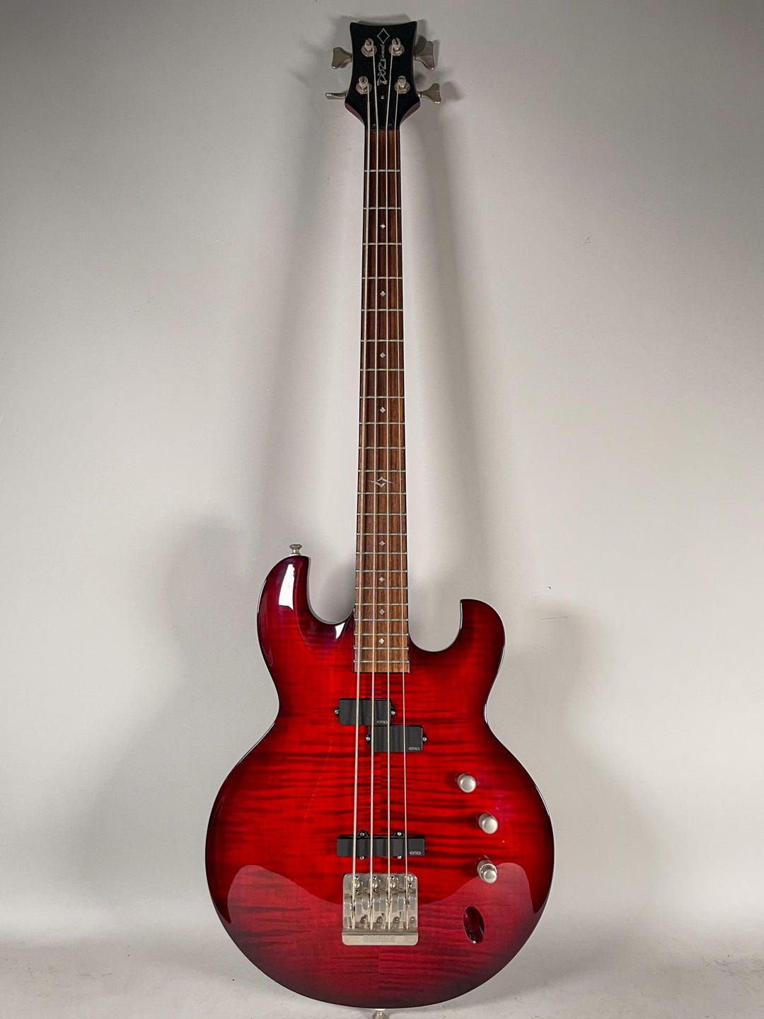 DBZ Diamond Imperial Bass 4 String Red Finish MIK - Etsy Sweden