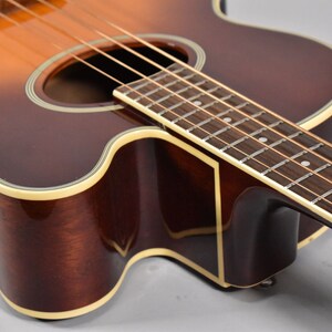 Washburn AB-32 Sunburst Finish Acoustic Electric Bass Guitar W/ohsc - Etsy