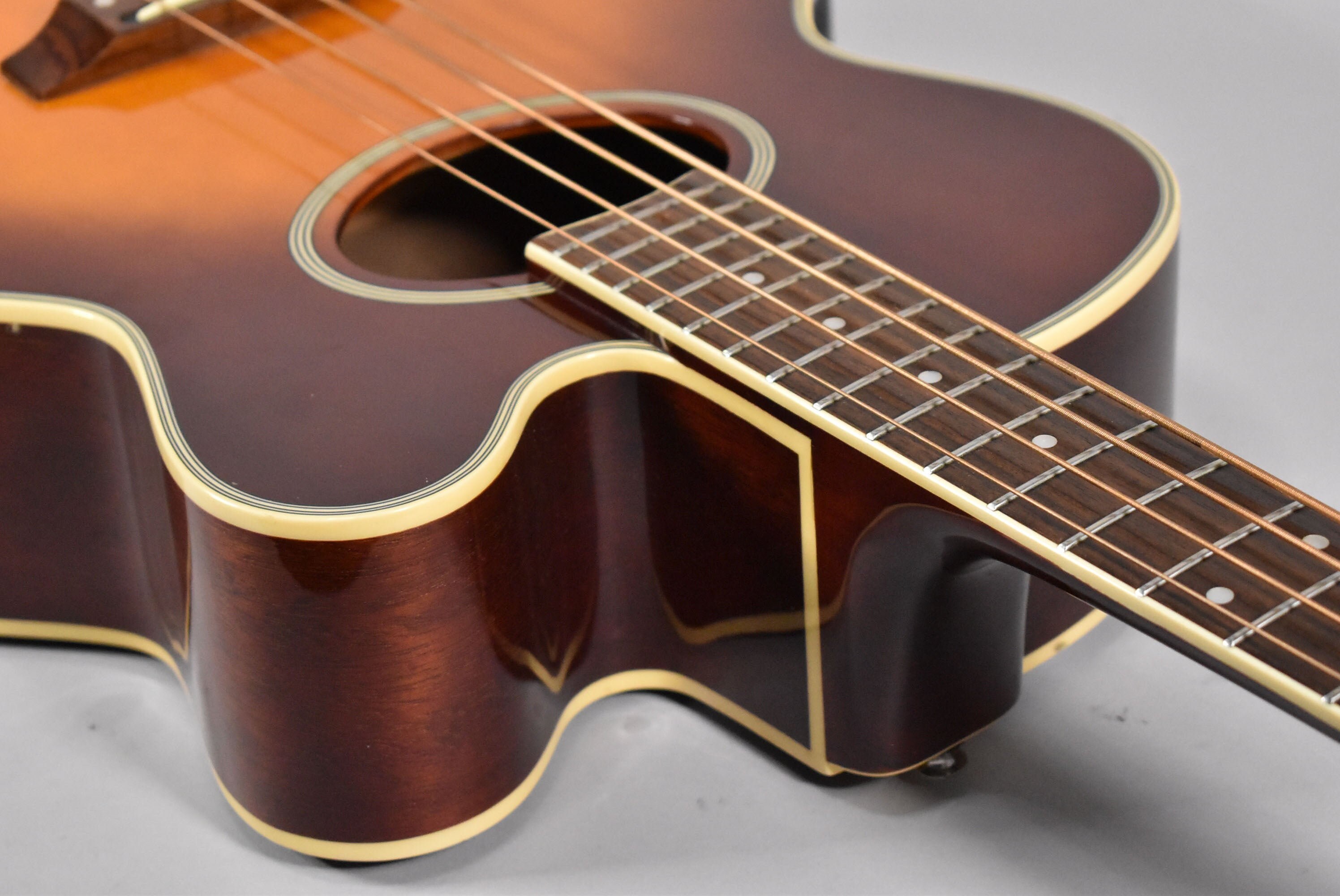 Washburn AB-32 Sunburst Finish Acoustic Electric Bass Guitar W/ohsc - Etsy