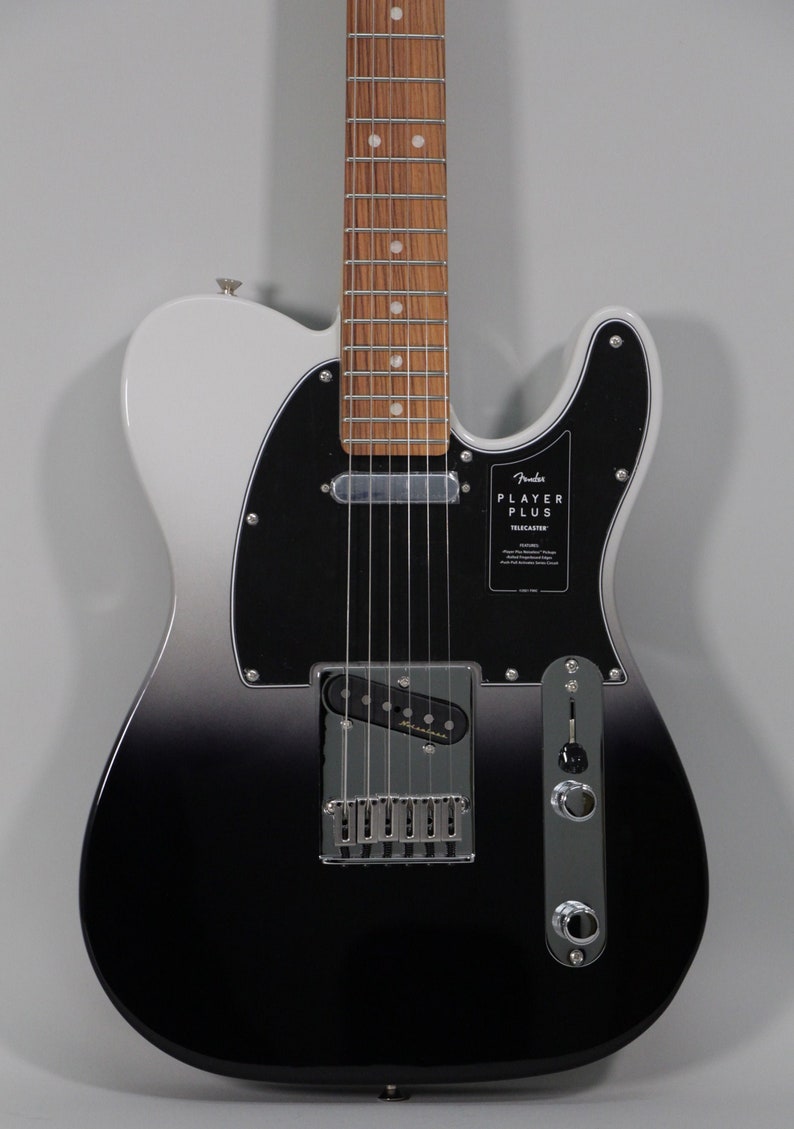 2021 Fender Player Plus Telecaster Silver Smoke Finish Electric Guitar ...