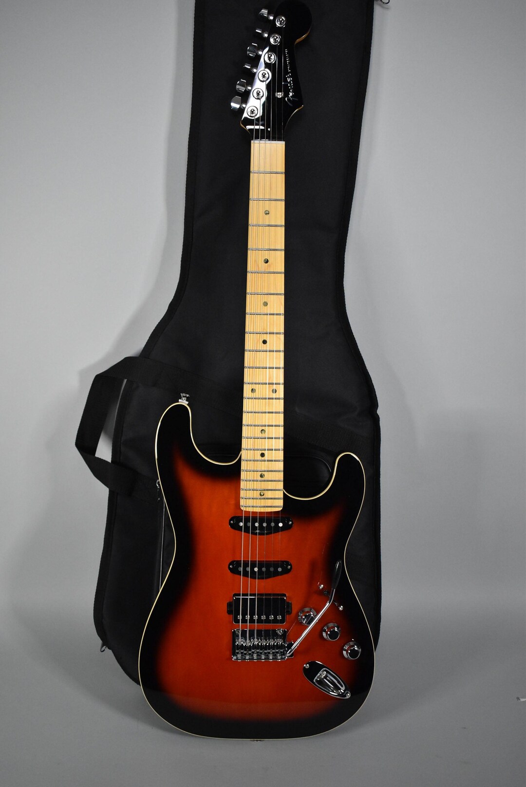 Fender Aerodyne Stratocaster HSS Hot Rod Burst Electric Guitar W/bag - Etsy
