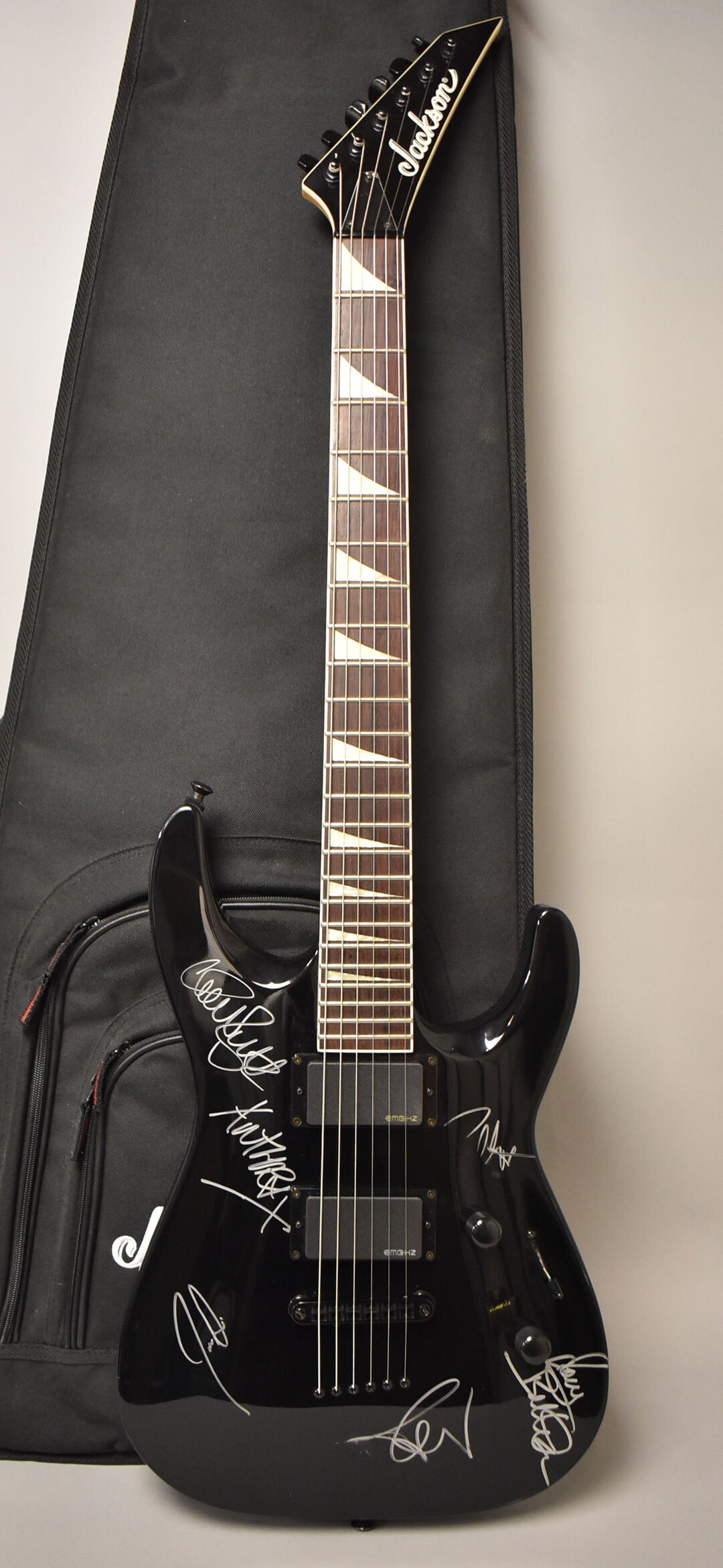 Jackson DKXT Archtop Dinky Black Anthrax Signed W/ossc - Etsy