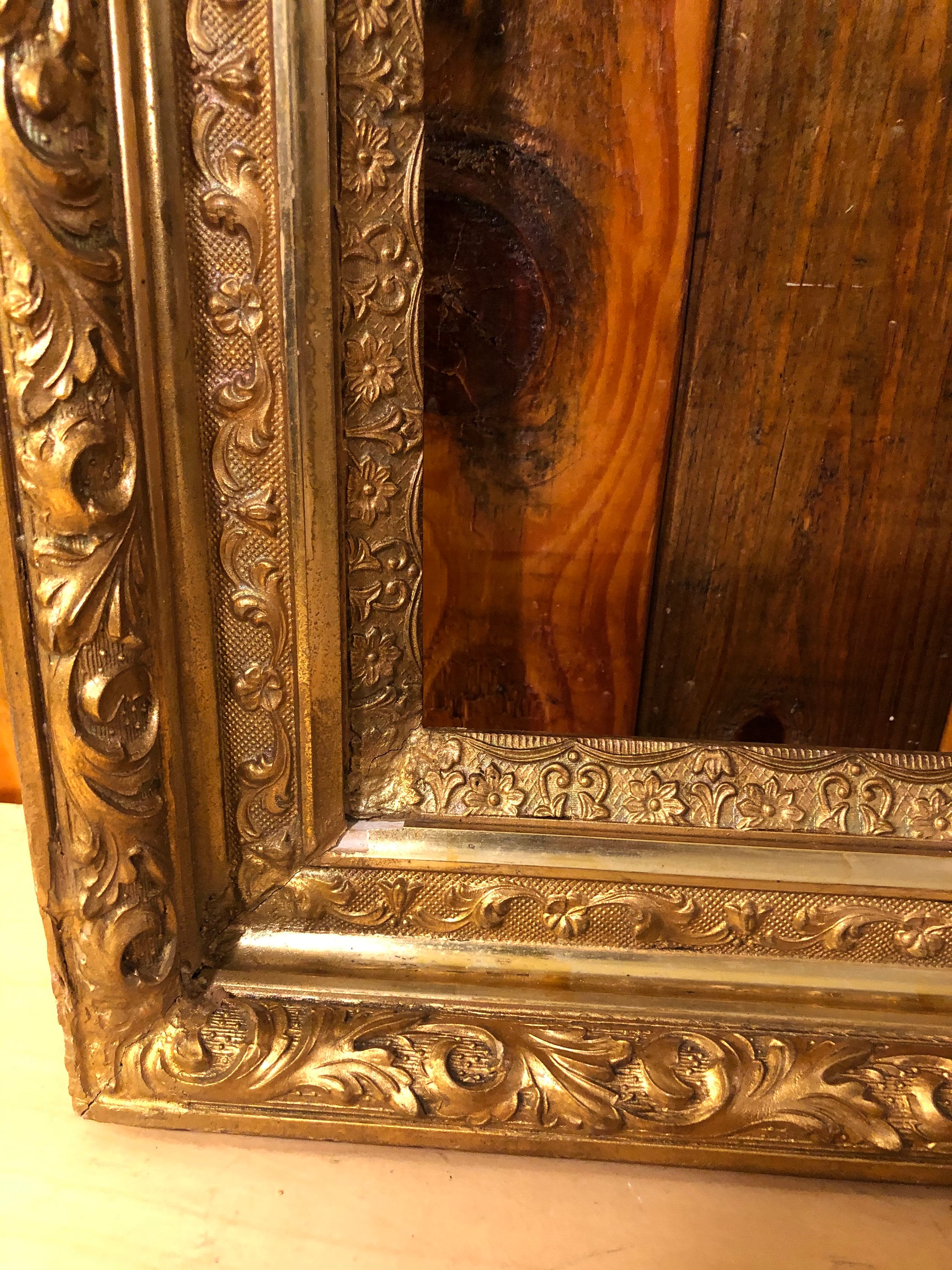 Antique Neoclassical Art Wood Picture Frame Antique Gilded | Etsy