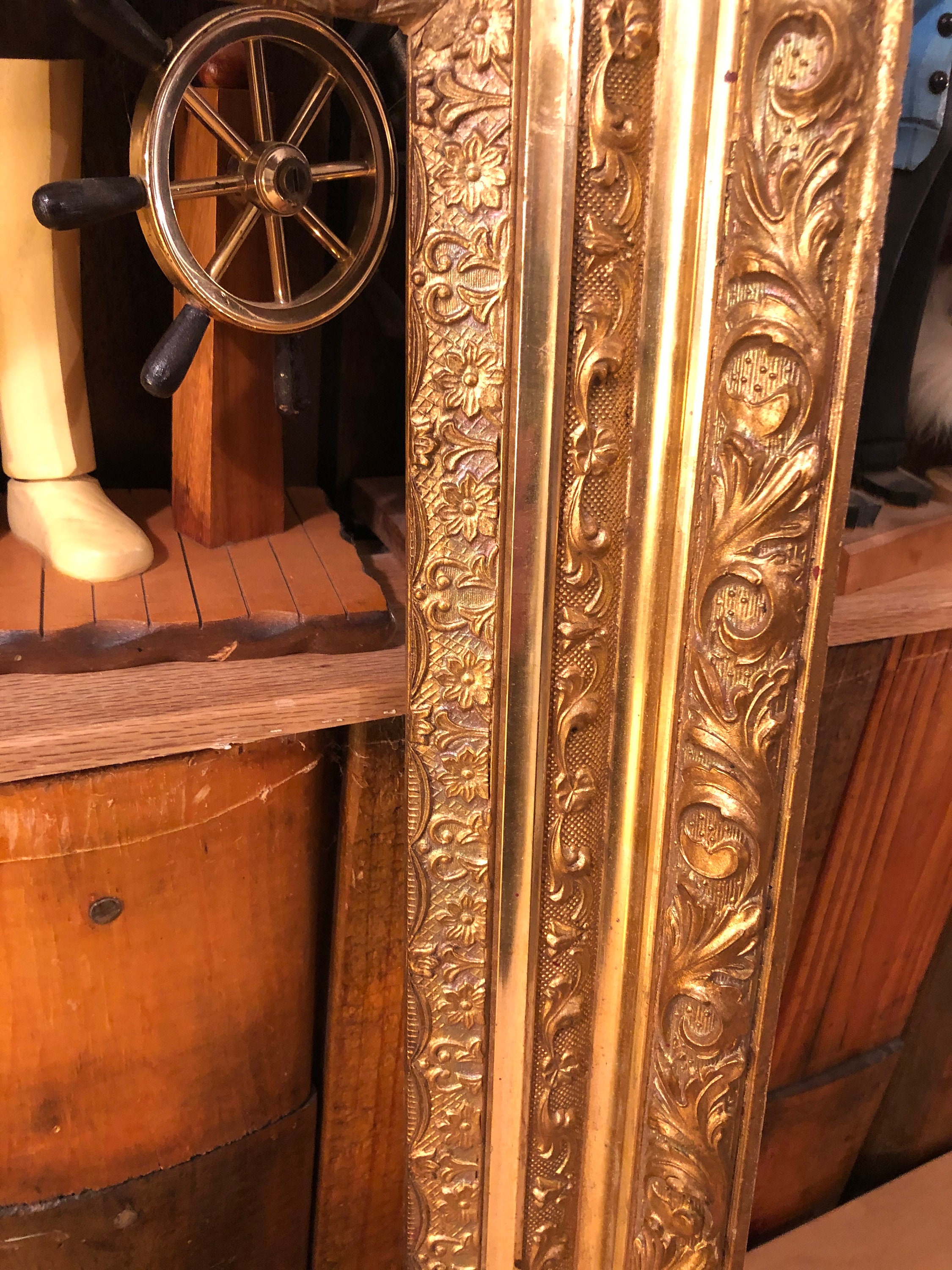 Antique Neoclassical Art Wood Picture Frame Antique Gilded | Etsy