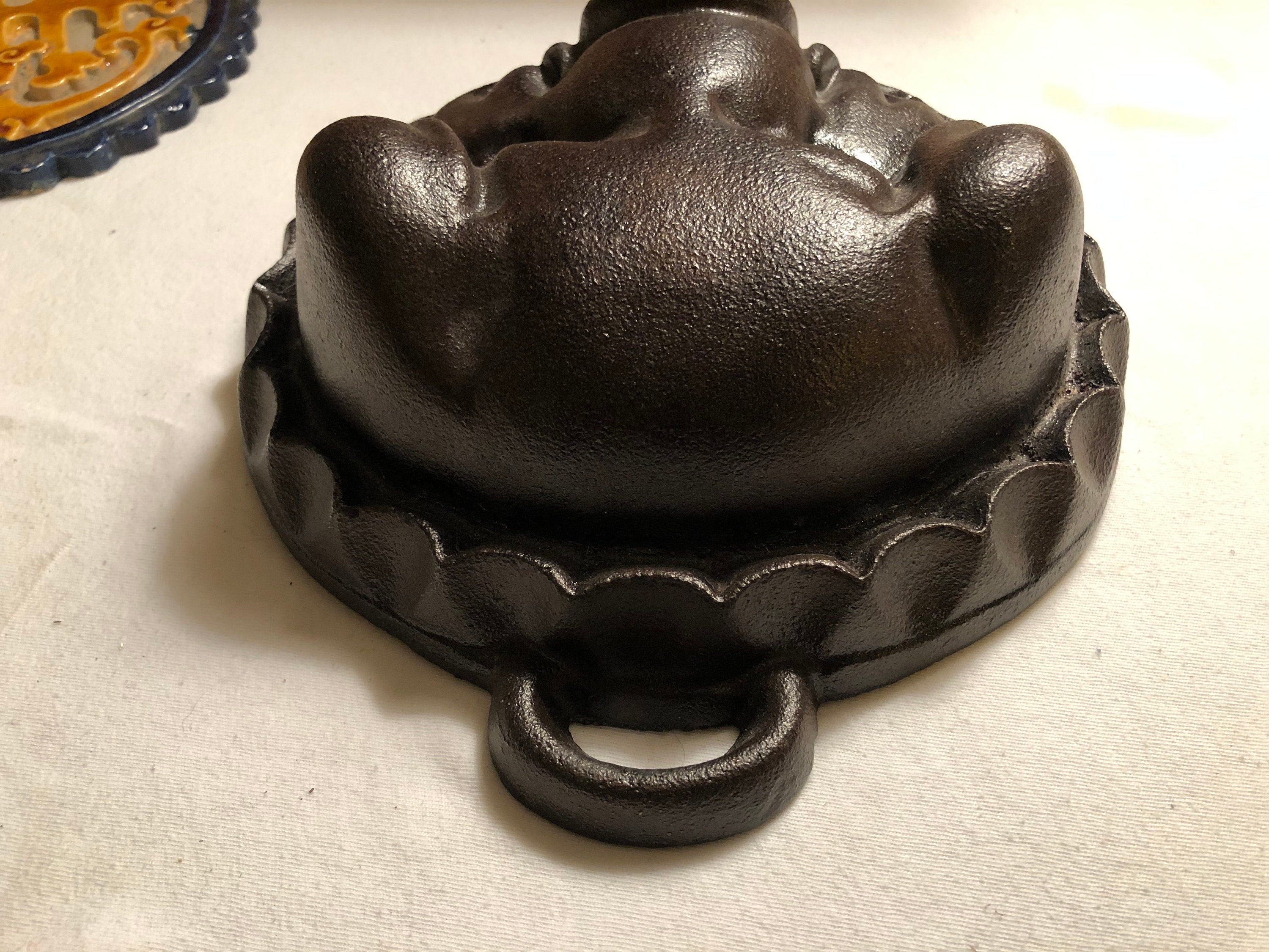 Vintage Cast Iron Pig Face Souse Mold Metal Hog's Head | Etsy