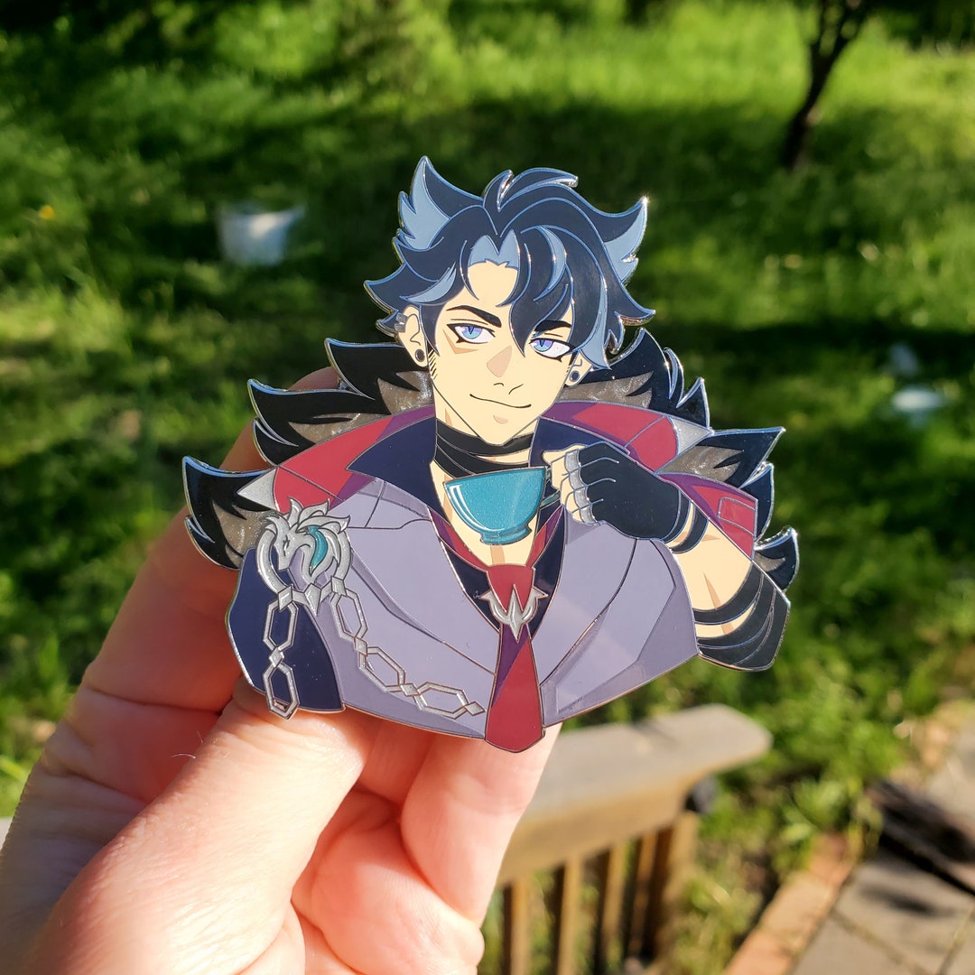 Wriothesley "the Duke" of Meropide, Genshin Impact Enamel Pin - Etsy