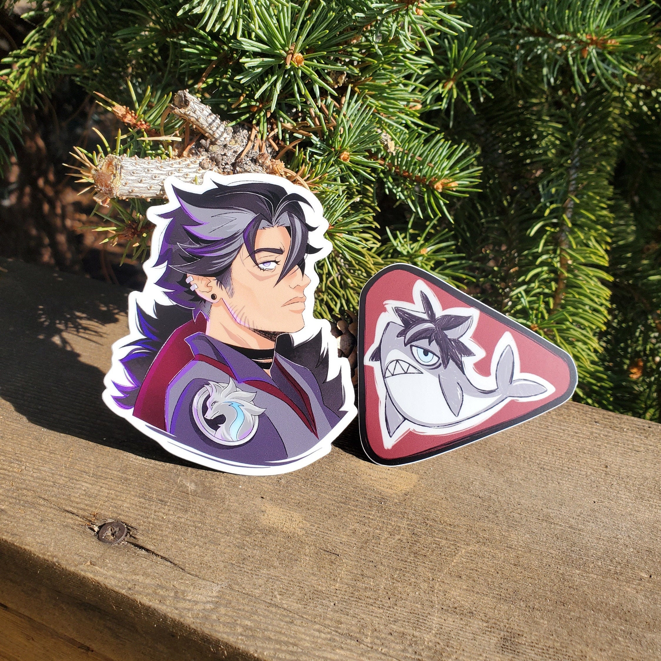 Wriothesley Genshin Impact Vinyl Sticker - Etsy