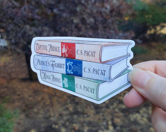 Captive Prince Book Series by CS Pacat Book Stack Sticker - Etsy