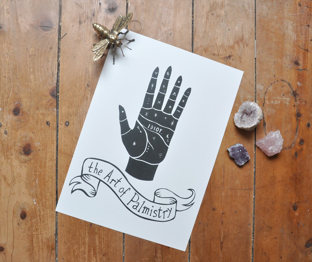Palmistry - Print - Etsy