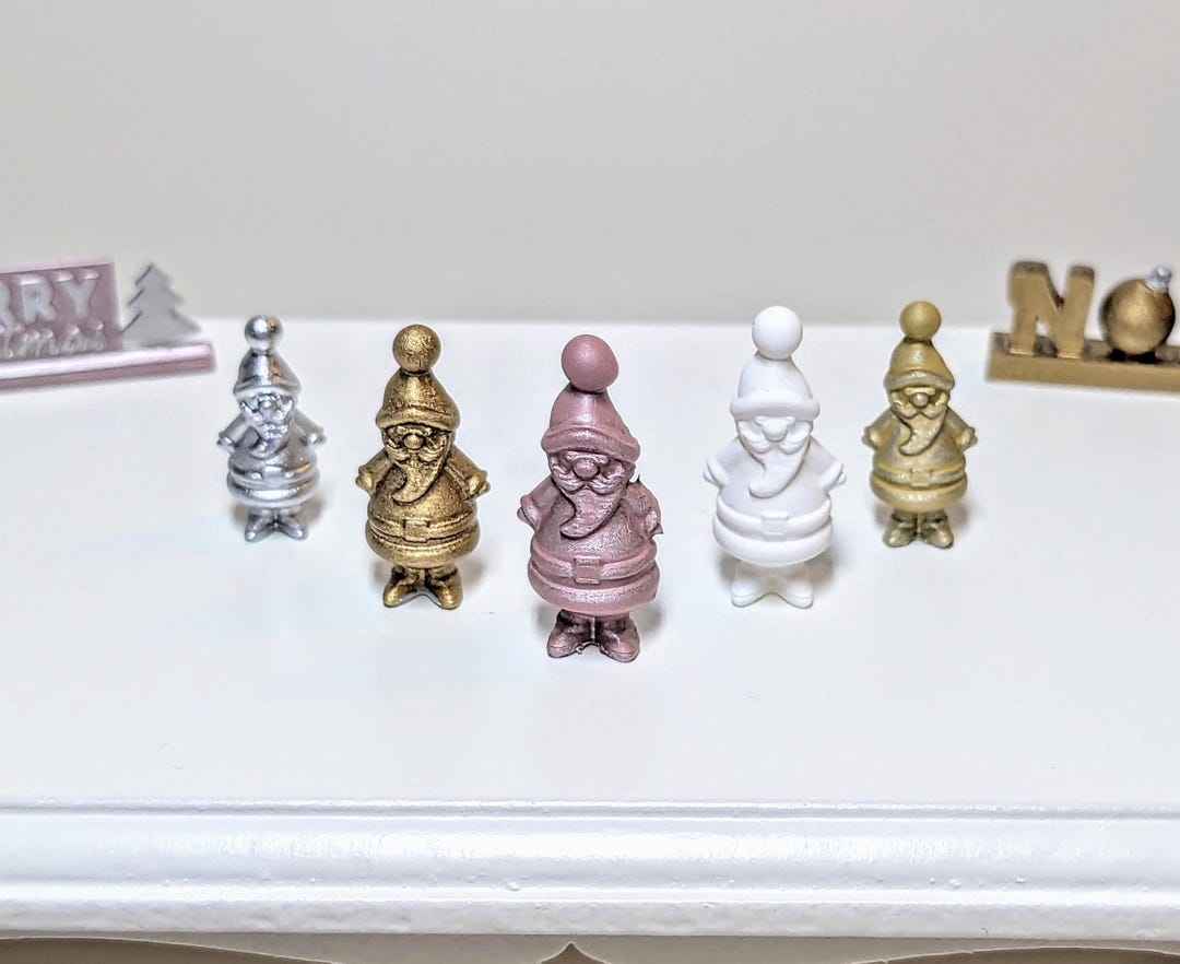 Miniature Santa Claus, Miniature Santa, Mini Santa, Tiny Santa Claus, 1 ...