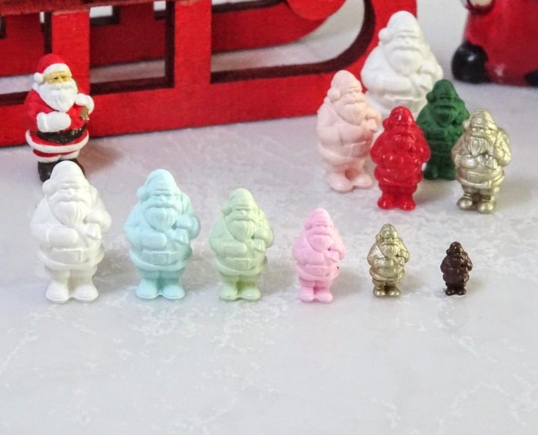 Miniature Santa Claus, Miniature Santa, Mini Santa, Tiny Santa Claus, 1 ...
