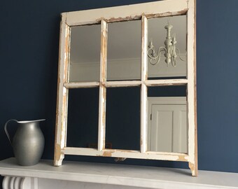 Rustic mirror | Etsy