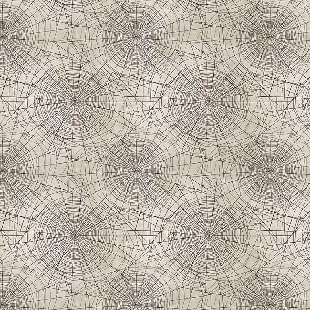 1/2 Yard Eclectic Elements REGIONS BEYOND - Cobwebs by Tim Holtz Cotton ...