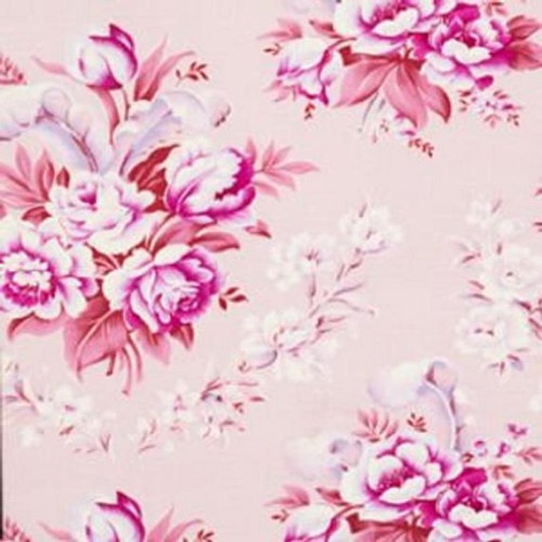 OOP Circa PWJP077 - Taylor Rose by Jennifer Paganelli Cotton Fabric - Etsy