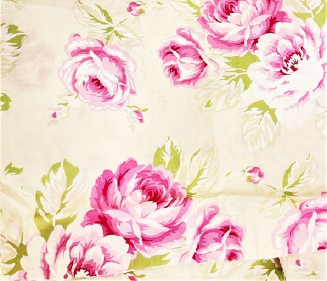 OOP & Rare Tanya Whelan Sunshine Rose - Full Bloom Roses in Ivory 100% ...