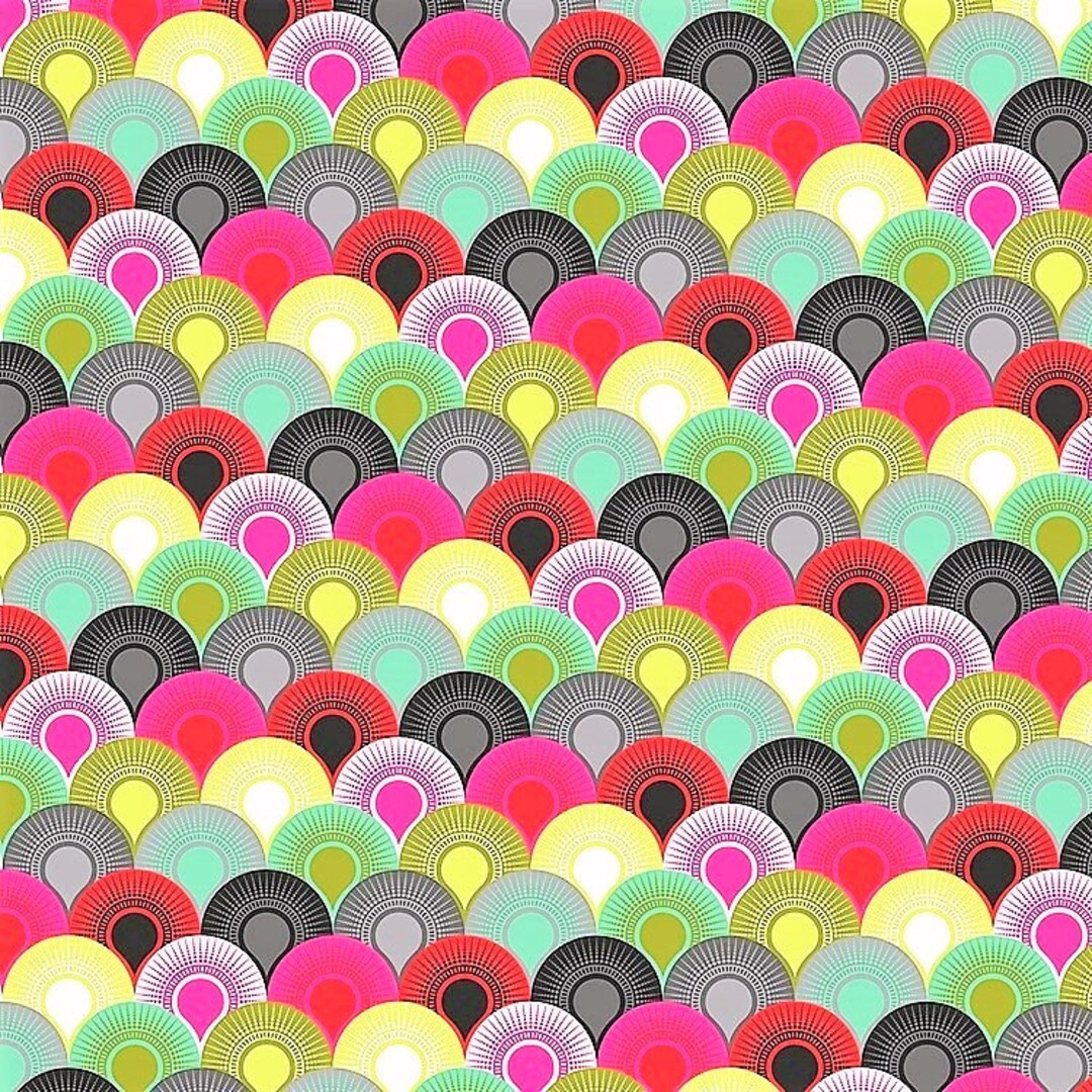 OOP Elizabeth Chain Mail Tart by Tula Pink. Cotton Fabric - Etsy