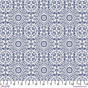 William Morris Buttermere St James in Blue by the Original Morris & Co ...