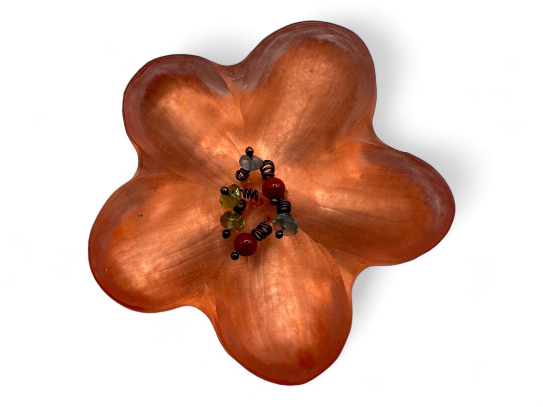 Alexis Bittar Floral Pin Brooch; Vintage Hand Carved by Alexis Bittar ...