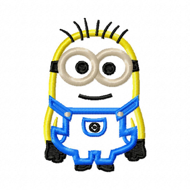Minion Embroidery Design - Etsy