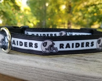 Raiders Dog Collar | Etsy