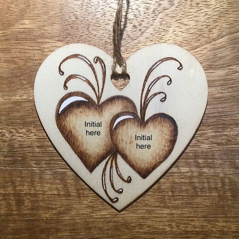 Gift Tags, Gifts, Pyrography, Keepsakes, Wooden Hearts, Wood Burning ...
