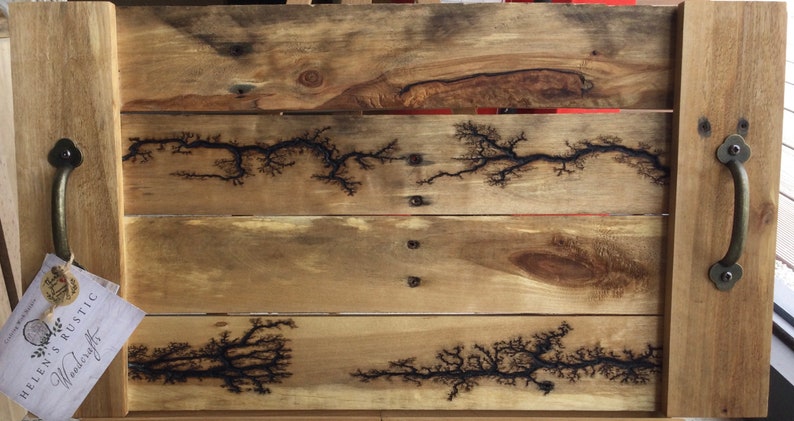 Rustic Wooden Farmhouse Trays - Etsy