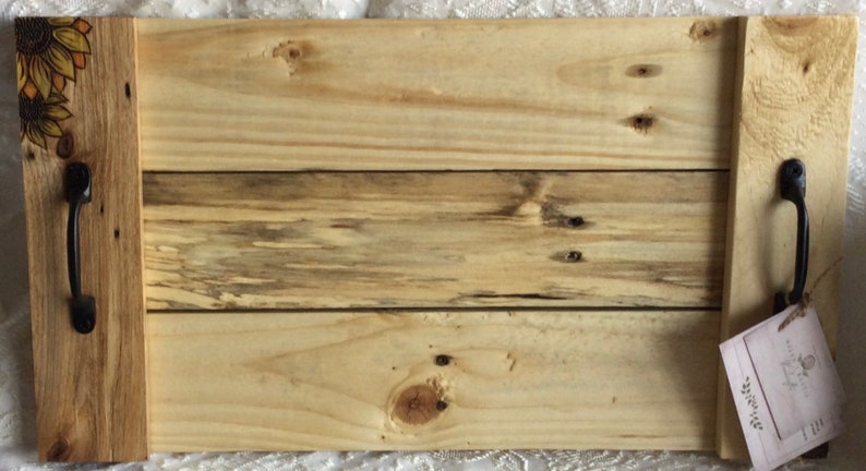 Rustic Wooden Farmhouse Trays - Etsy