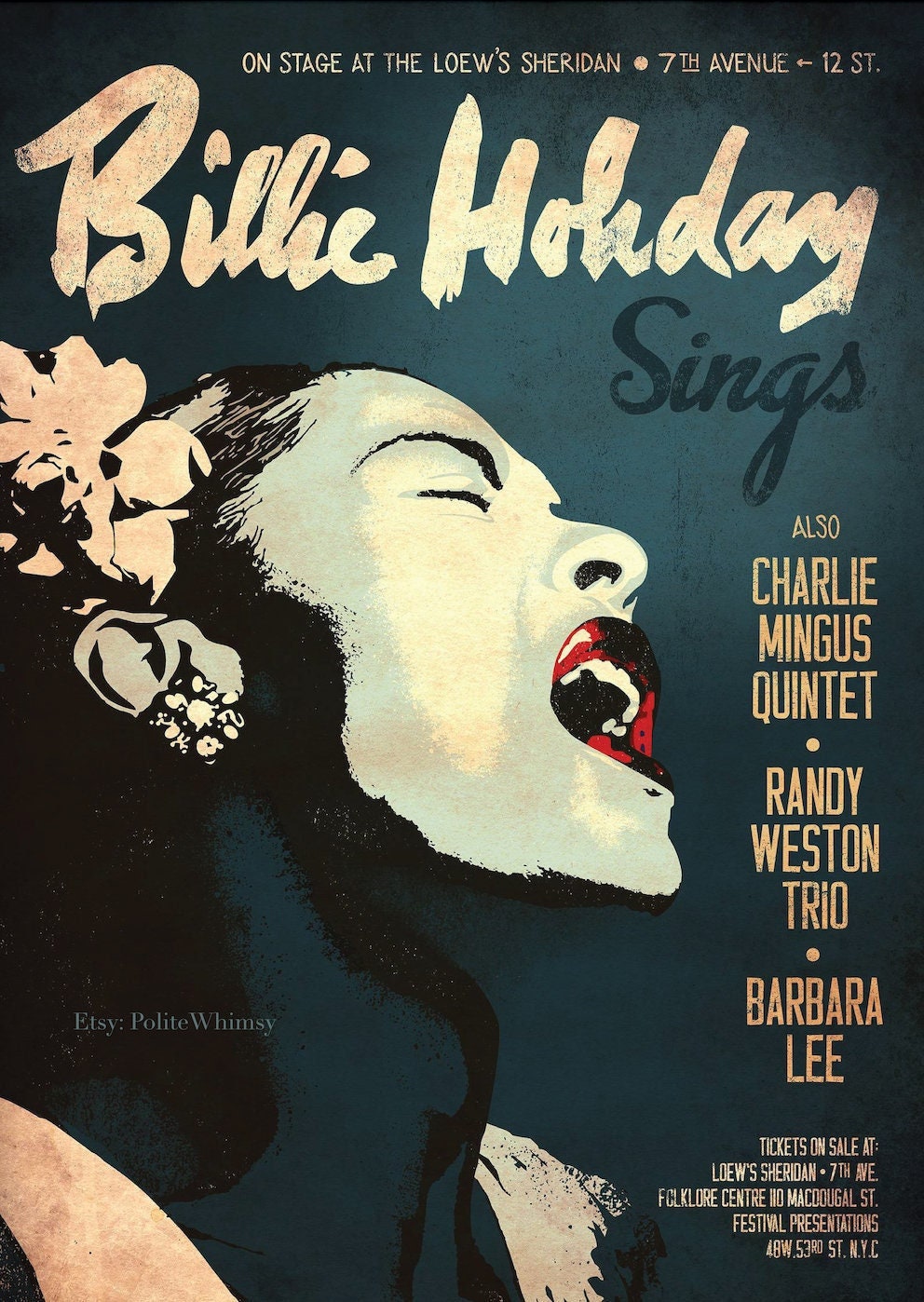 Billie Holiday Posters