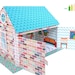 Printable Paper Dollhouse 3D Paper Toy With Interior, Paper Kid Craft ...