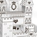 Printable Paper Toy Princess Castle Paper Craft Kit Coloring Pages ...