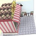 Printable Craft for Kid 3D Paper Cafe for Paper Doll, Ice Cream Shop ...