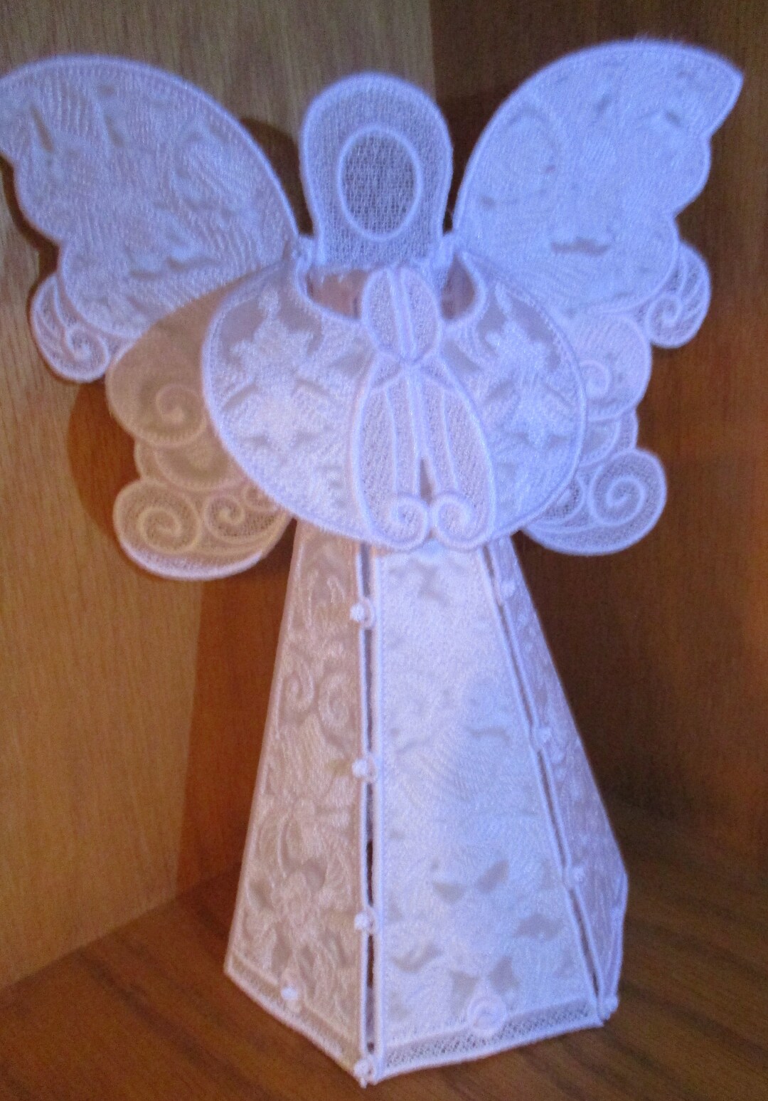 Angel Machine Embroidered Praying Hands - Etsy