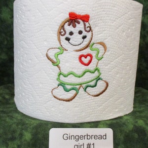 Gingerbread Bathroom With Toilet Paper - Etsy