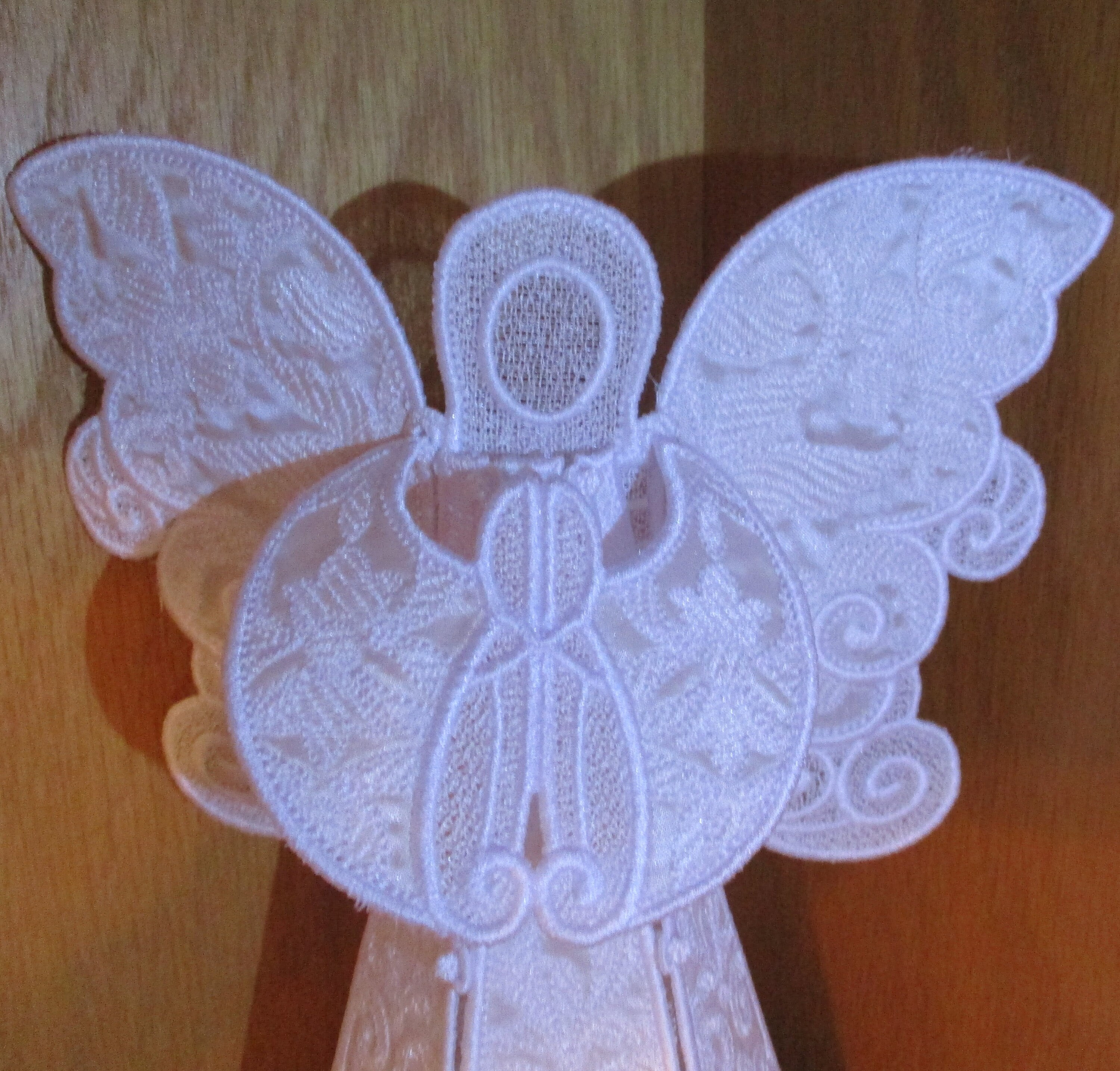 Angel Machine Embroidered Praying Hands - Etsy