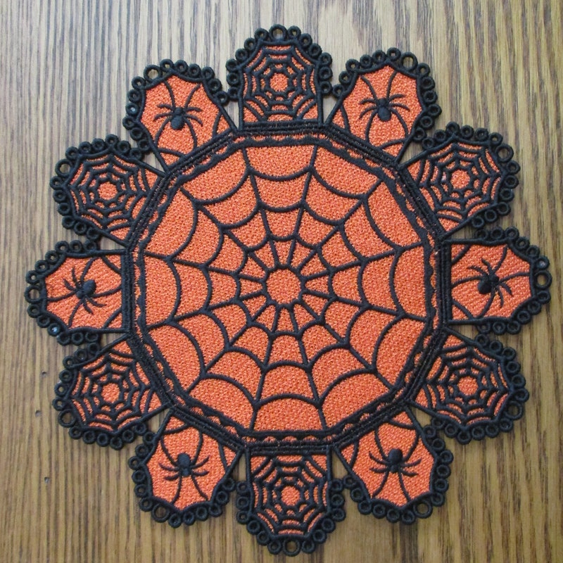 Black Doily - Etsy